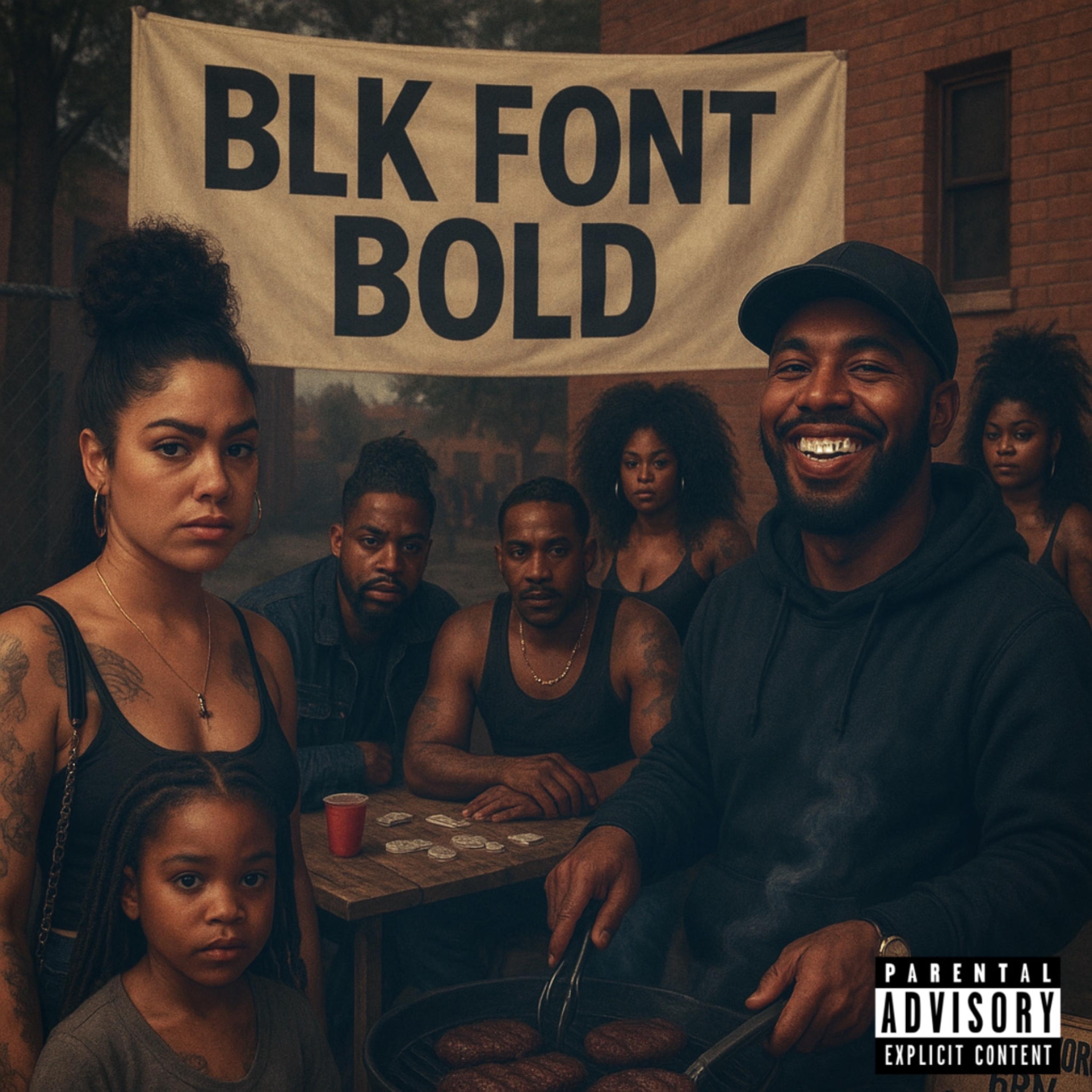 BLK font Bold - Big Poppa Wolf