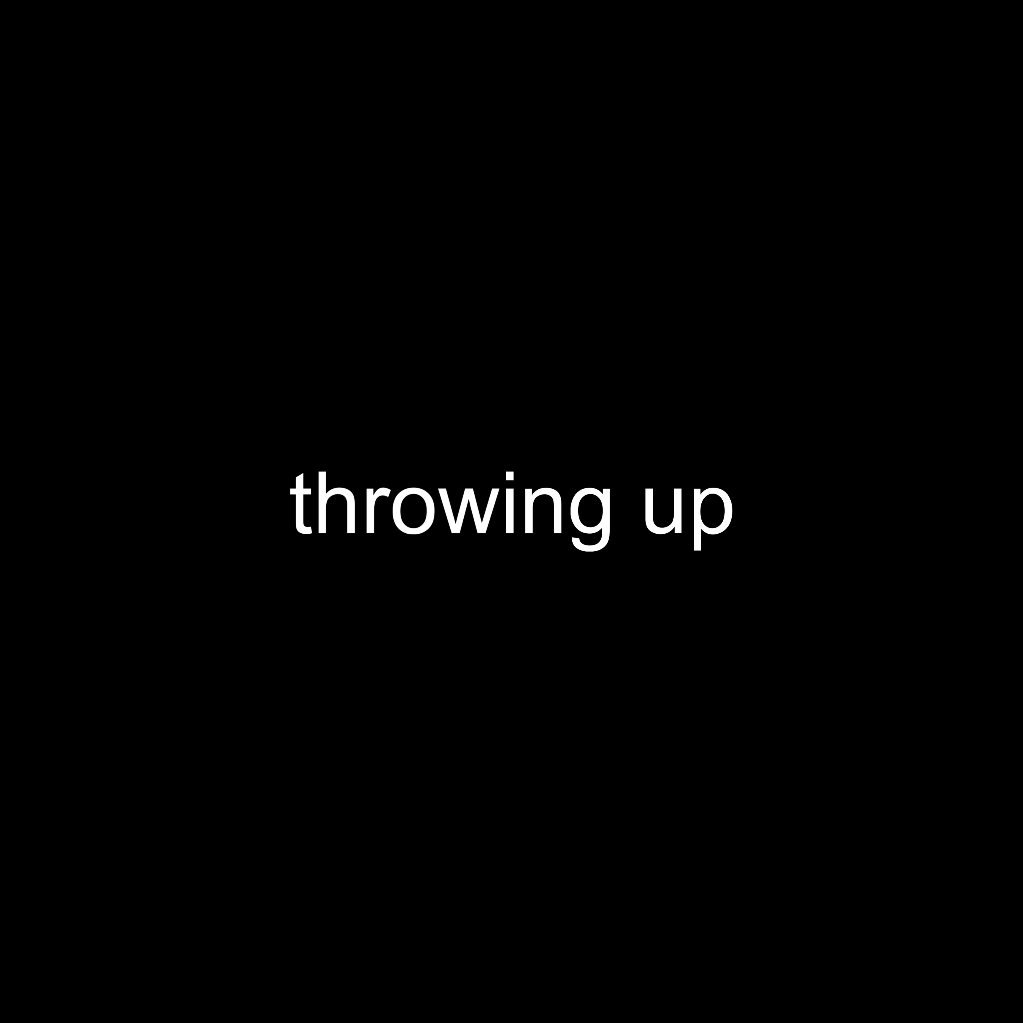 throwing up by luhmontii | UnitedMasters